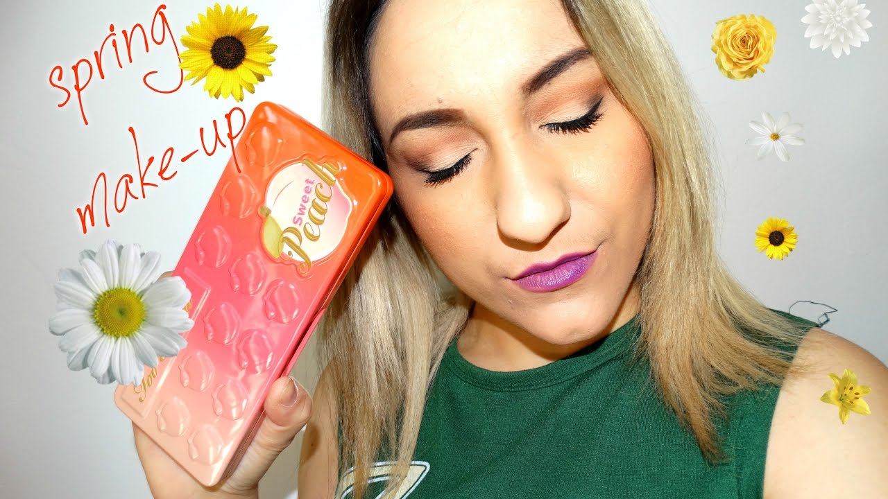 Ανοιξιατικο Μακιγιαζ με ΝΕΑ Προϊοντα (Too Faced,Maybelline, L'oreal ...