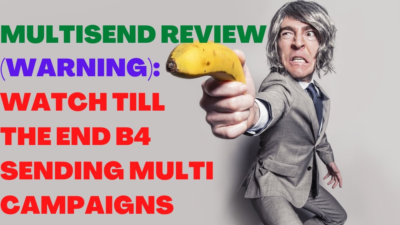 MULTISEND REVIEW| MultiSend Reviews| Make Money Online|Watch Till The End B4 Sending Multi ...