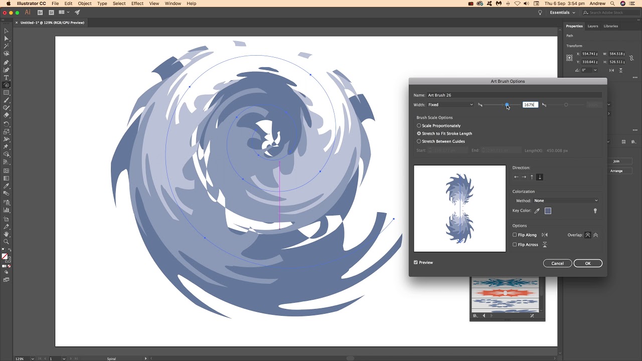 Brushes Applied To Paths In Illustrator How To Use Withy Spirals Etc Graphicxtras YouTube brushes-applied-to-paths-in-illustrator-how-to-use-withy-spirals-etc-graphicxtras-youtube