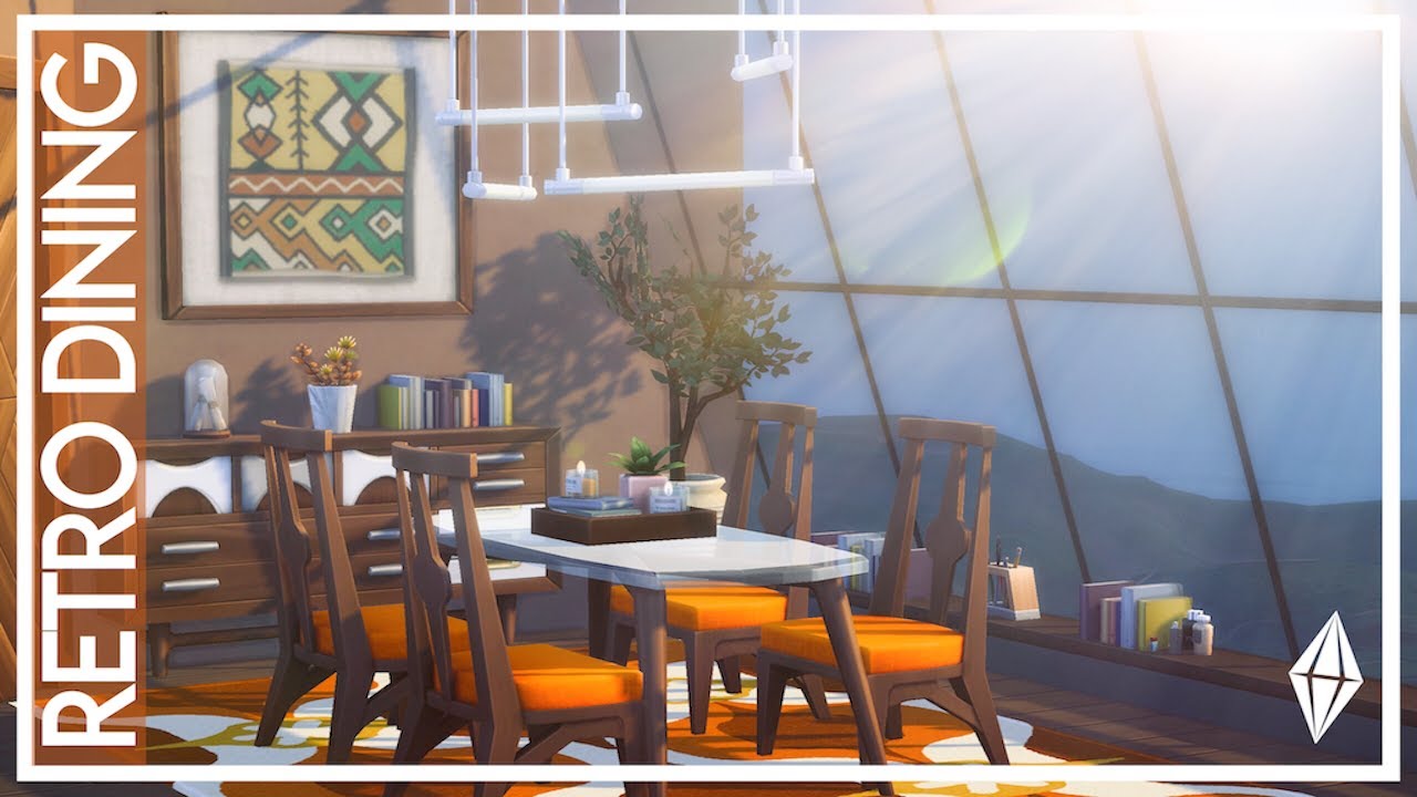RETRO DINING - The Sims 4 - YouTube