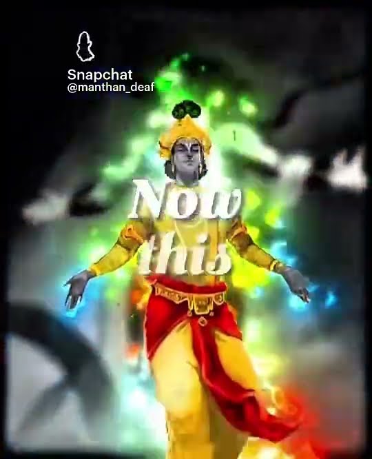 When adharma rises, Krishna doesn’t fight — he finishes. 🕉️🔥 #cover ...