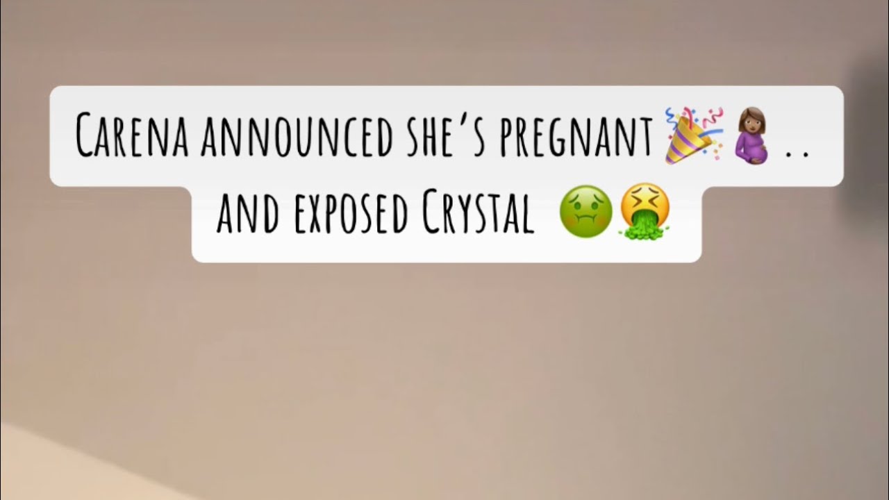 Carena Vonchae Goes Live & Air Out Itsreallycrystal business 🫢 - YouTube
