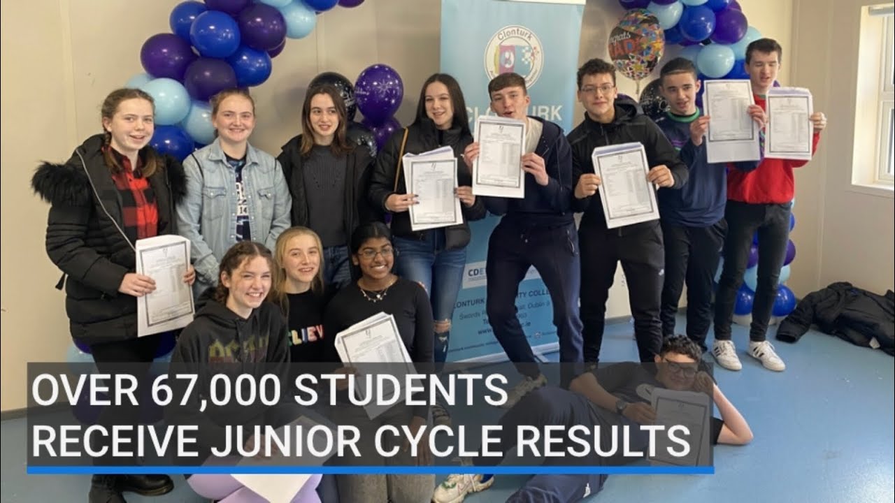 Over 67,000 students receive Junior Cycle results - YouTube