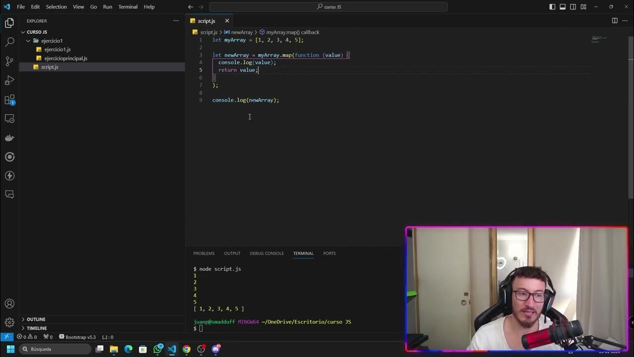 Como combinar los diferentes tipos de variables en JavaScript - YouTube