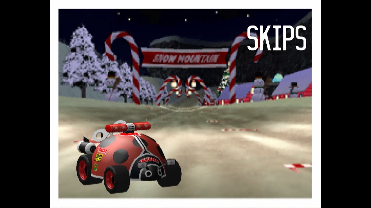 Choro Q HG 2 - Snow Mountain Raceway (skips) - 0'06"680 - NTSC - PS2 ...