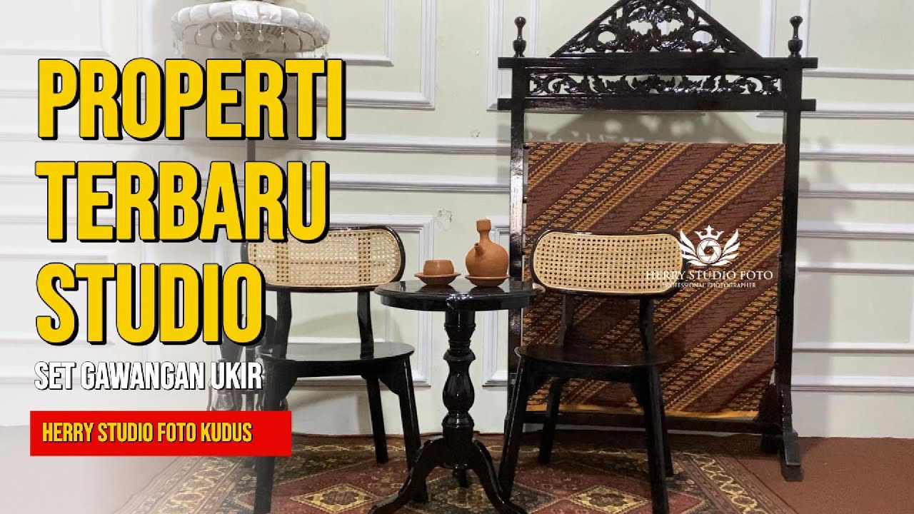 PROPERTI BACKGROUND TERBARU STUDIO ~ HERRY STUDIO FOTO KUDUS - YouTube