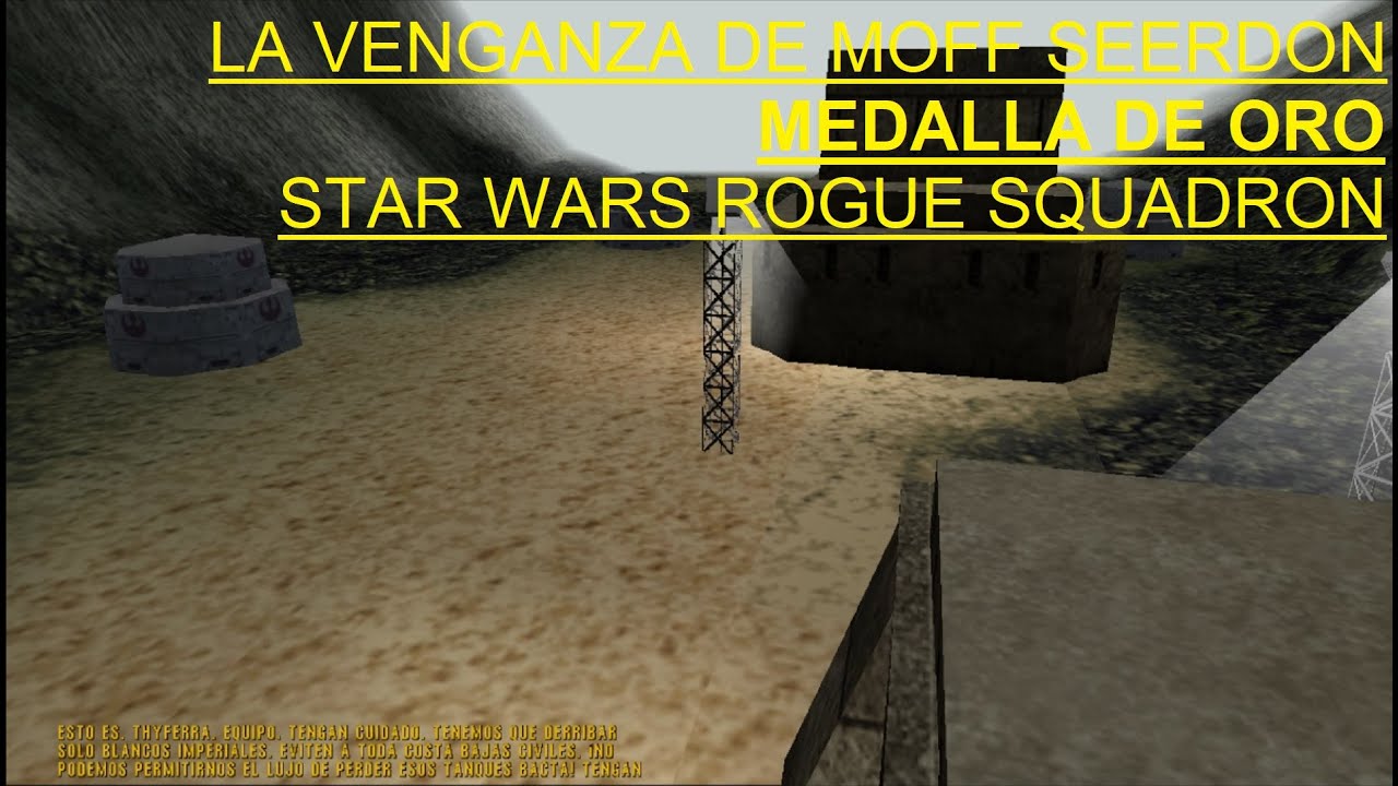 Star Wars Rogue Squadron 3D - Mission 15: Moff Seerdon's revenge - Gold ...