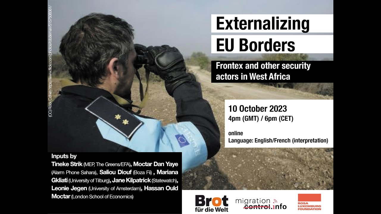 Externalizing the EU Borders: Frontex and Other Security Actors in West ...