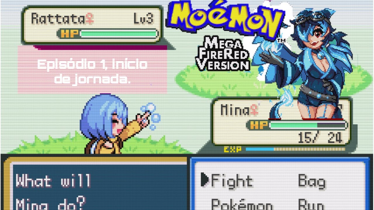 MOEMON mega fire Red - início de jornada - 01 - YouTube