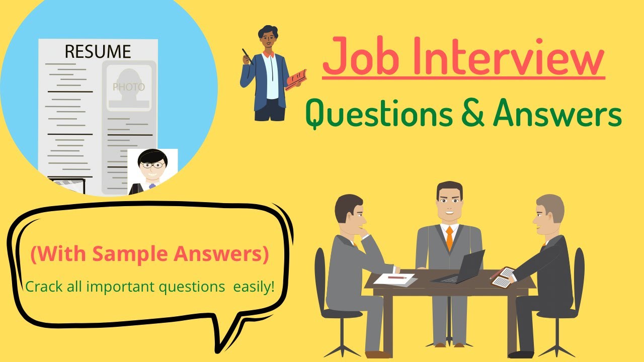 Job Interview common Questions and Answers | Most Asked Questions ...