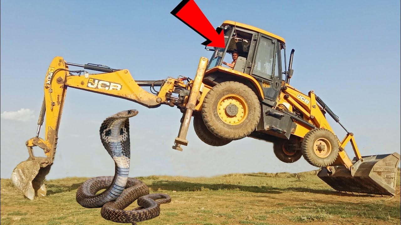 JCB3dx going Extremely severe Multiple stunts|JCB stunt|Experiment|jcb ...