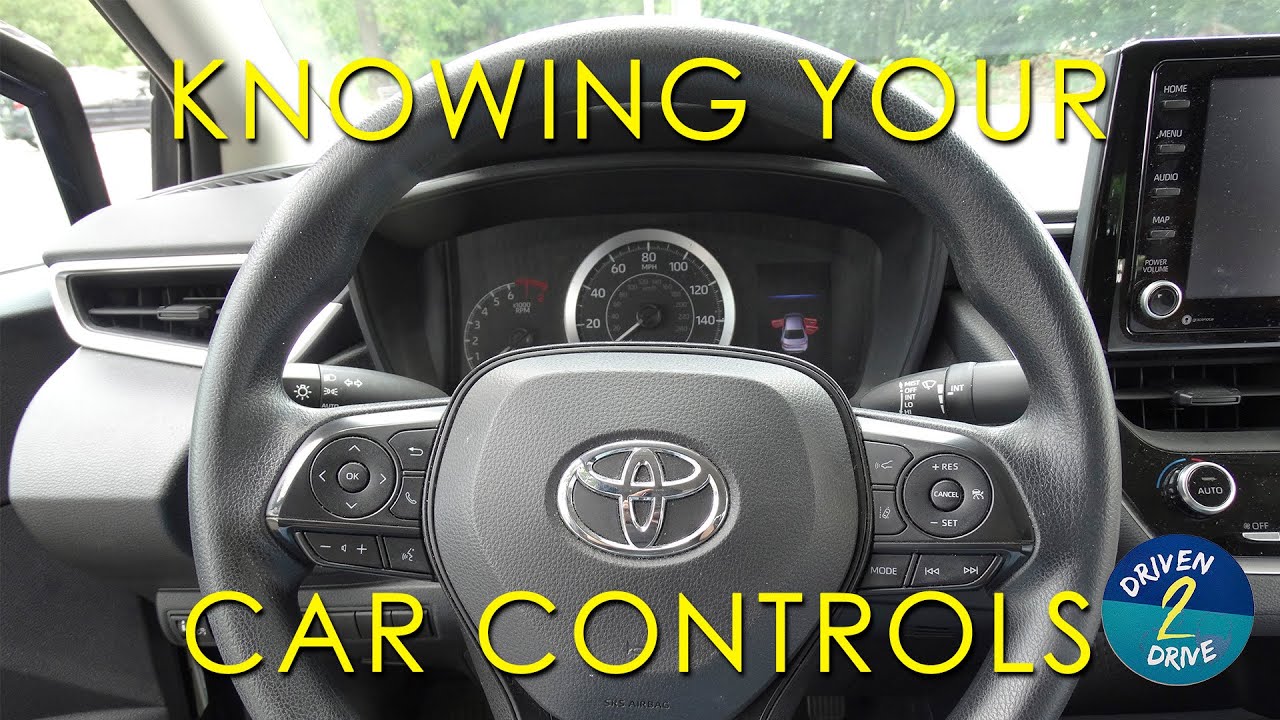 Knowing Your Car Controls - YouTube
