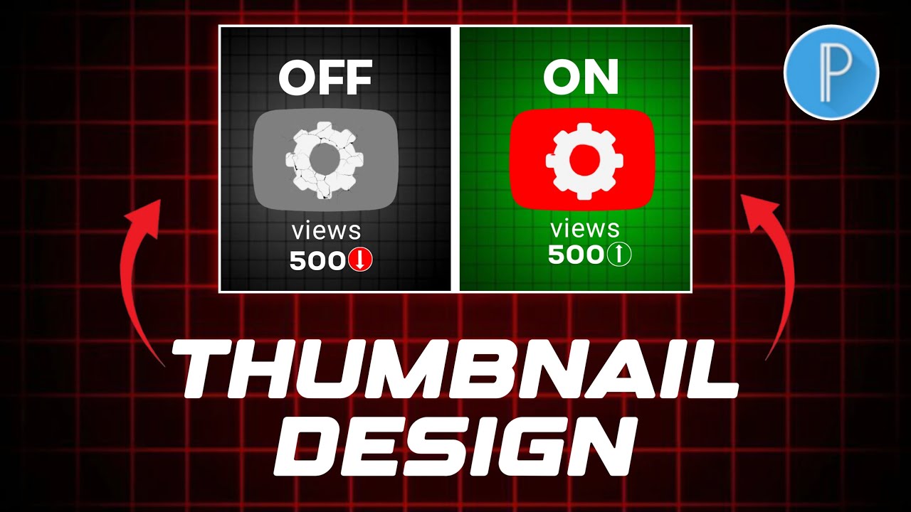how to DESIGN YOUTUBE THUMBNAIL ON PIXELLAB - YouTube