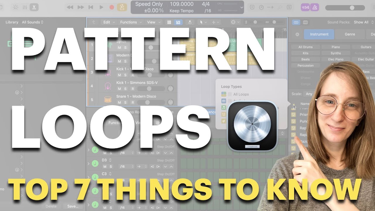 7 Things to Know About Pattern Loops | Logic Pro X - YouTube