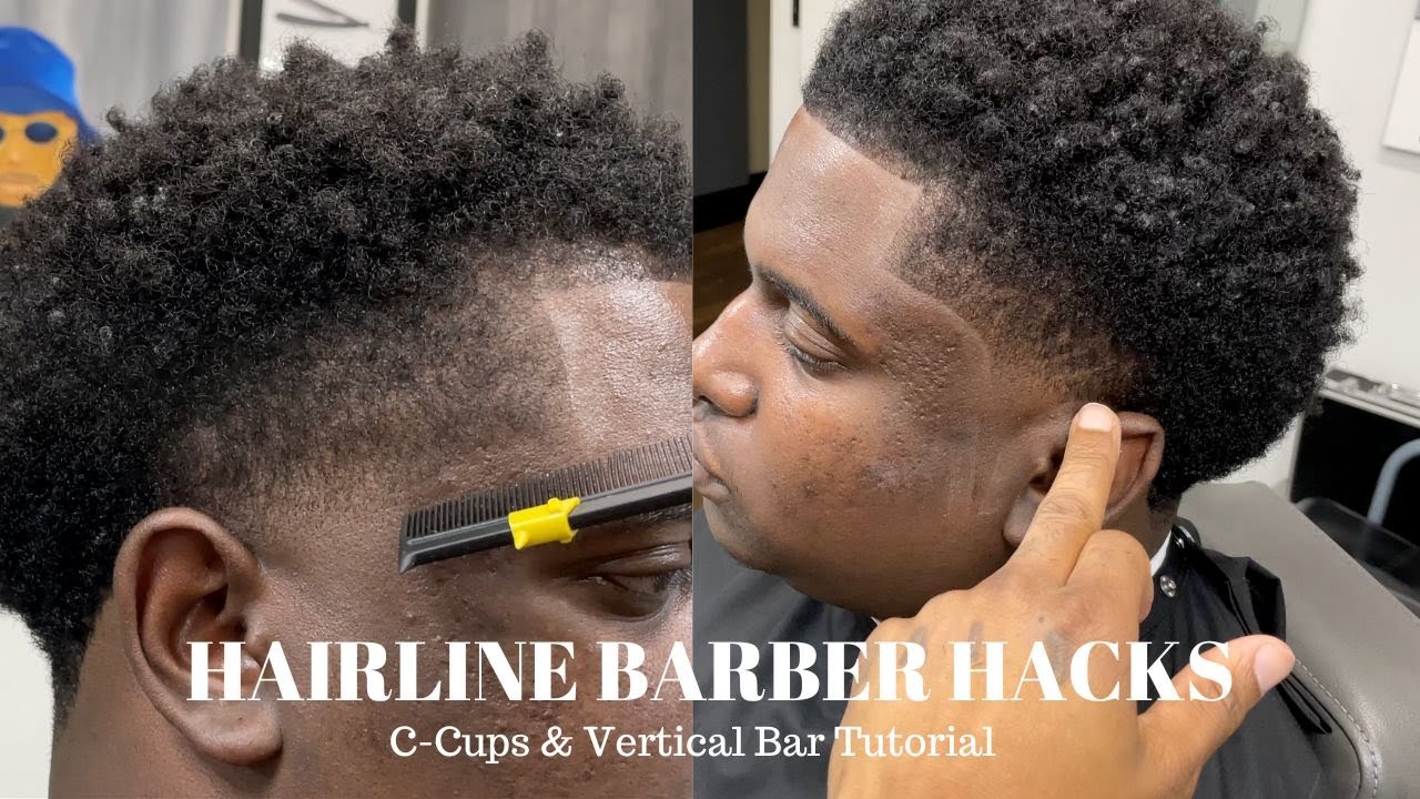 Transform Your Hairline: C Cups & Vertical Bar Hacks | HAIRCUT TUTORIAL ...