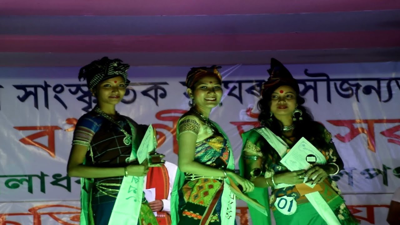 FINALE ROUND RABHA TRADITIONAL FASHION SHOW 2019 // At Maladhara - YouTube