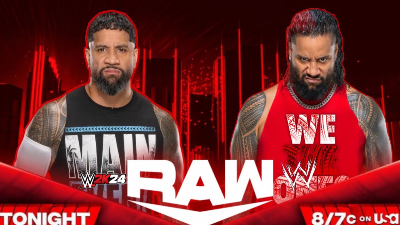 Jey Uso vs Jimmy Uso | One On One Match | WWE RAW - YouTube