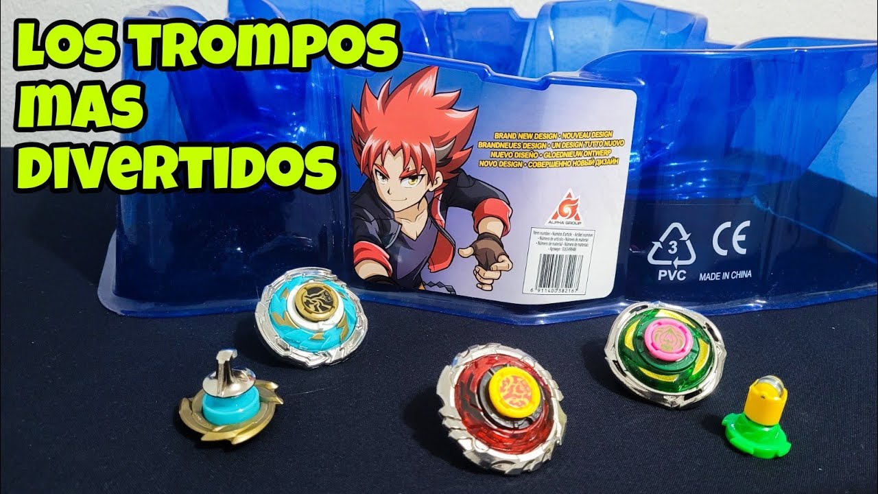 TROMPOS INFINITY NADO & ARENA DE BATALLA - Unboxing y Review - YouTube