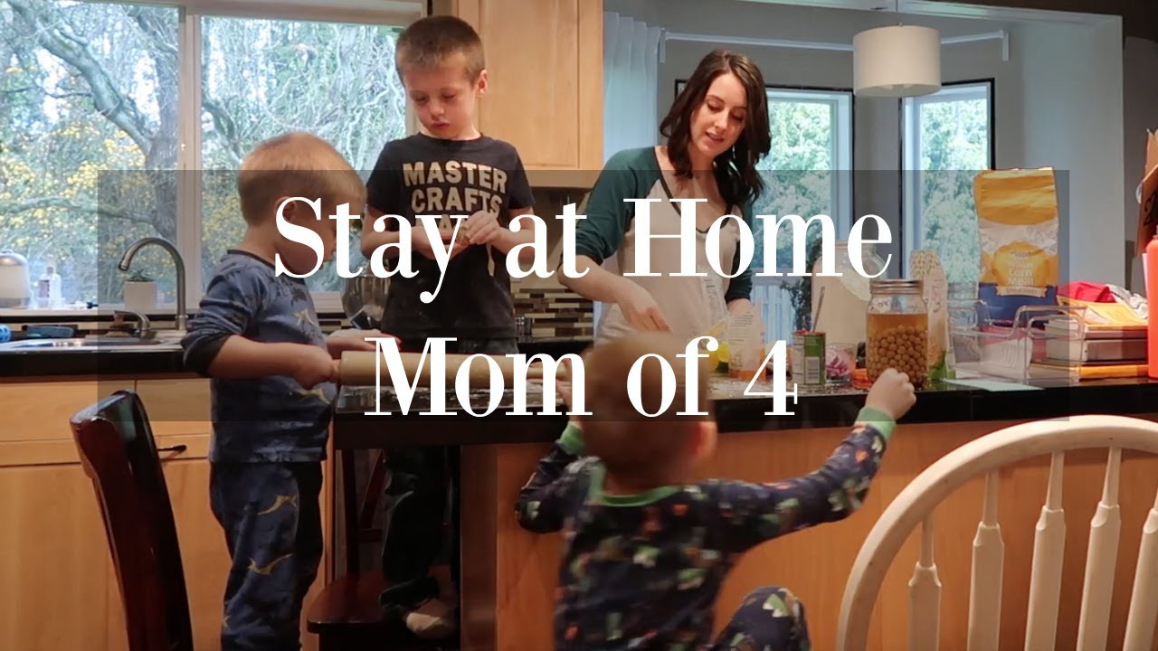 A Day In My Life- Stay At Home Mom of 4 - Speed Cleaning ...