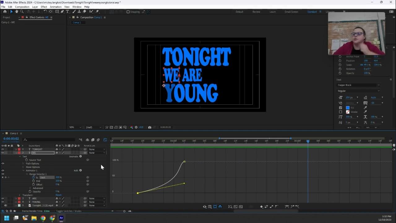 Animation Easing and Presets Adobe After Effects - YouTube