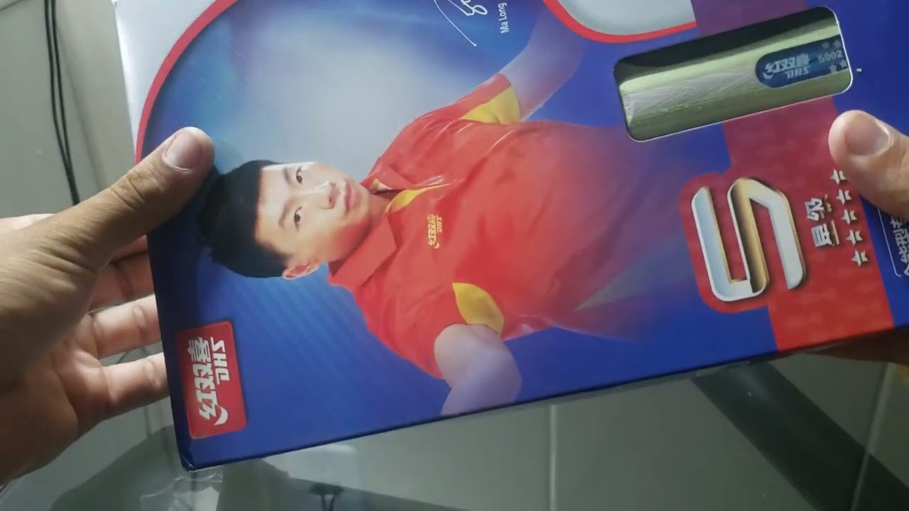 Unboxing table tennis racket 6002 from AliExpress | Ma Long | Classic ...
