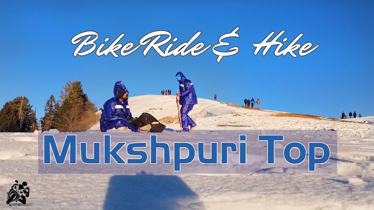 MukshPuri Top | NathiaGali | Bike Ride and Hike | 1 Day tour | SJCam ...