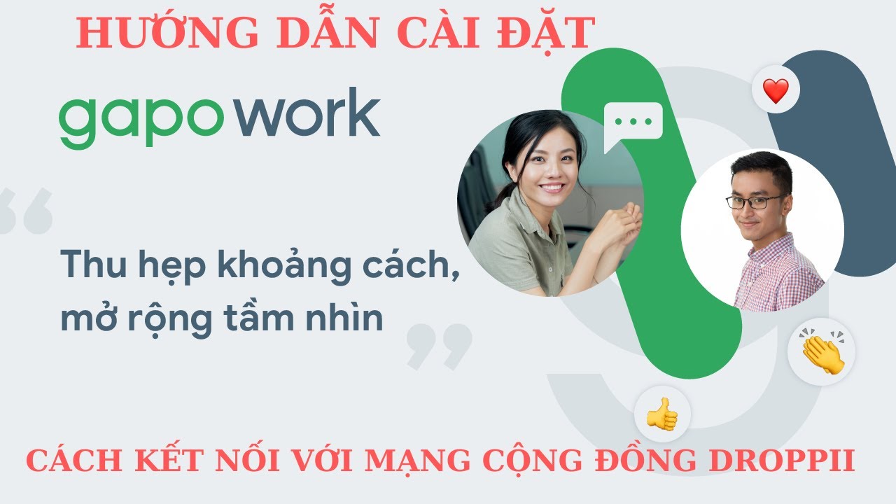 HƯỚNG DẪN TẢI VÀ ĐĂNG NHẬP VÀO GAPO WORK DROPPII - YouTube