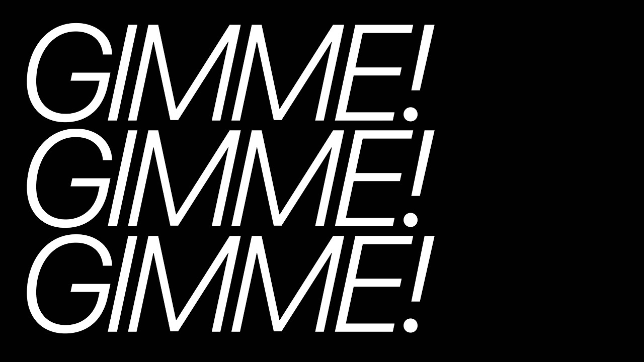 Gimme! Gimme! Gimme! (Parody) - YouTube