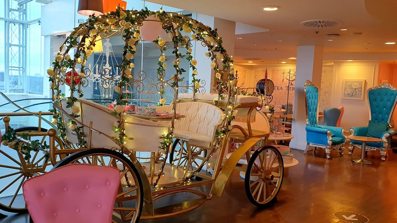 The Tea Terrace Cinderella carriage fairytale inspired English Afteroon ...