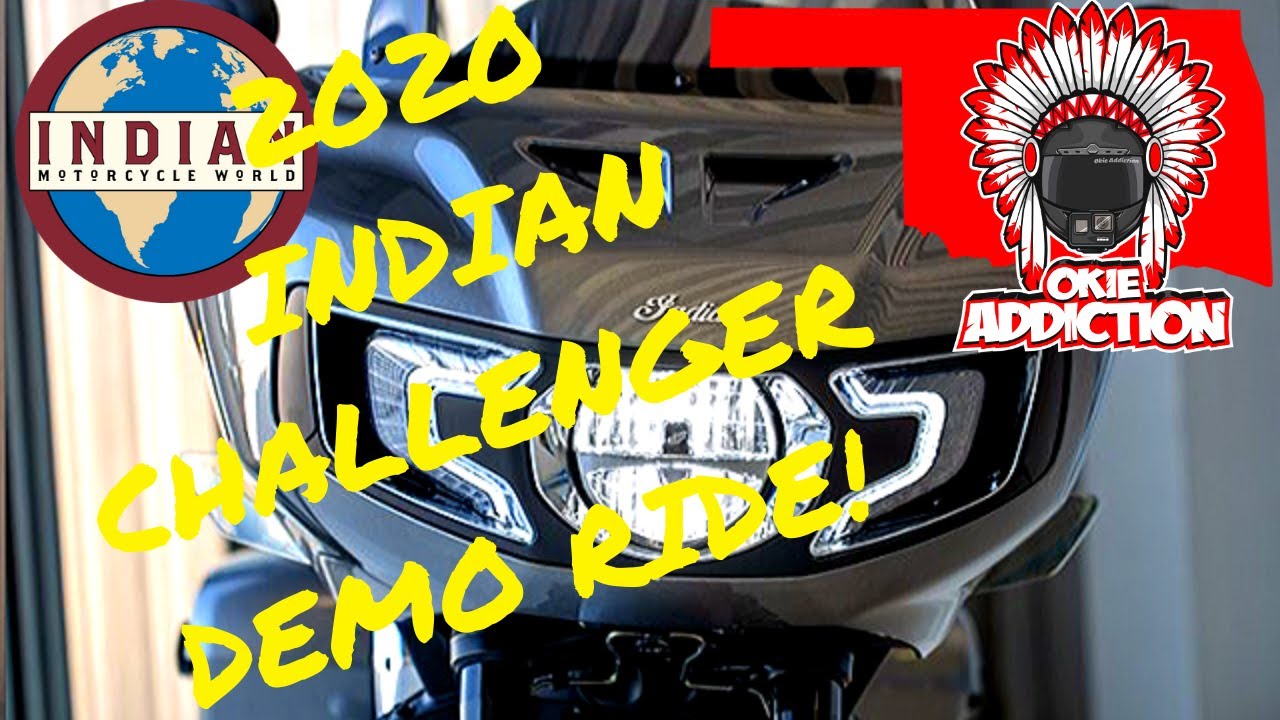 2020 Indian Challenger Demo Ride! - YouTube