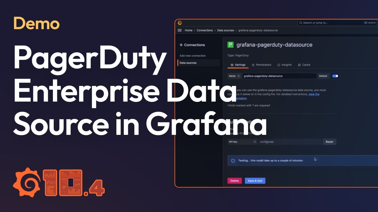 PagerDuty Enterprise Data Source for Grafana: Demo (10.4) | Grafana ...