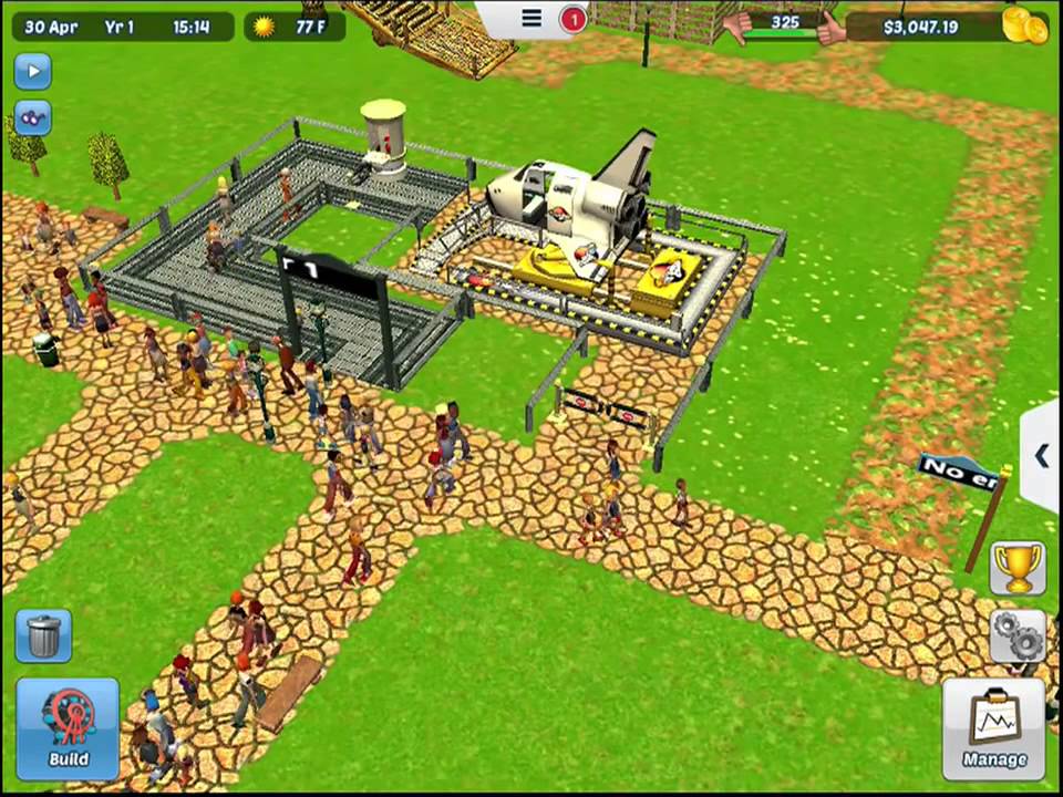 ROLLERCOASTER TYCOON 3 RCT 3 iOS Gameplay Trailer Tutorial - YouTube