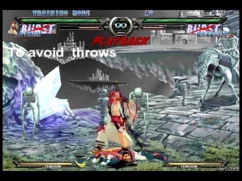 [GGXX # Reload] Bridget Tutorial Part 3 - YouTube