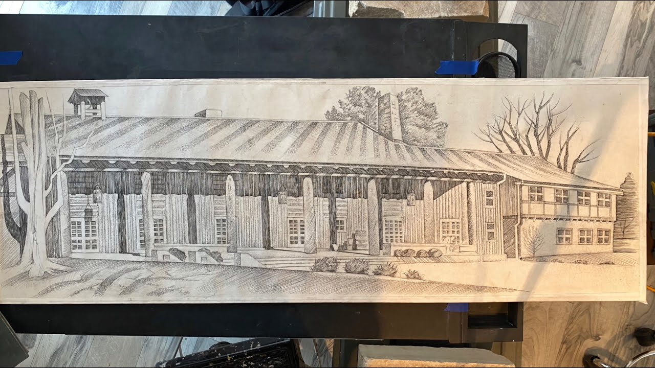 Fuller Lodge, Los Alamos, NM: Jonathan Machen Urban Artist 3 25 22 ...