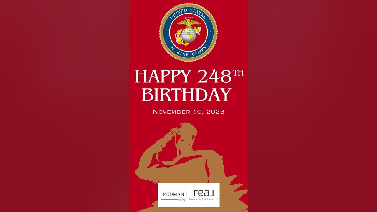 Happy 248th Birthday To The Us Marine Corps Youtube