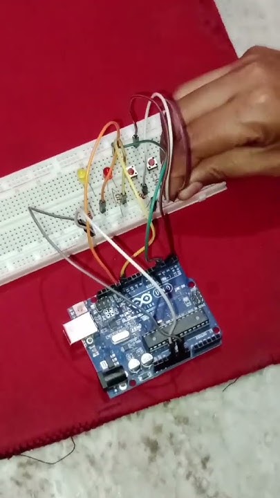 Arduino Uno Button Control Buzzer And Led Tutorial Shorts Arduino Arduinoproject