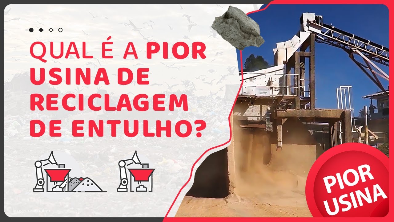Uma usina de reciclagem de RCD QUE DÁ PREJUÍZO - YouTube