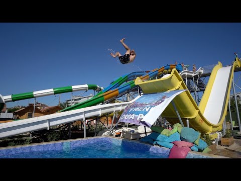 Banana Slide at Trend Aqua Park