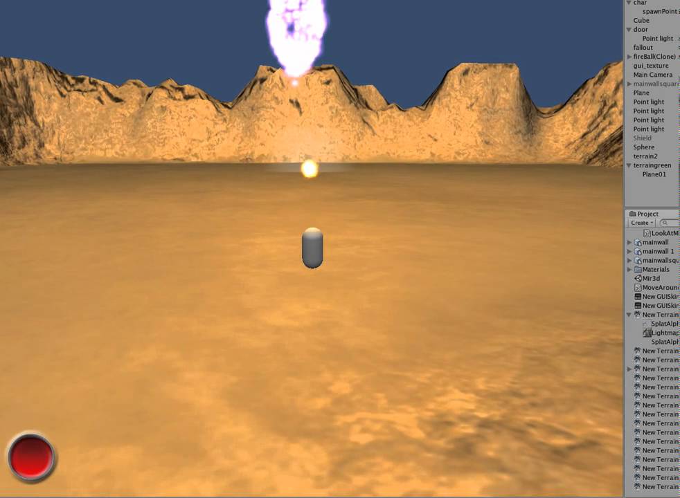 fireball projectile spell - particle effect - unity 3d - mmorpg - YouTube