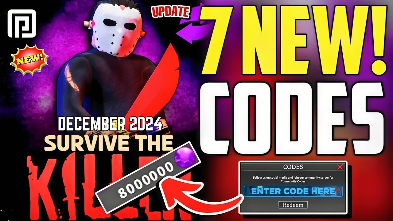 ⚠️New⚠️ ALL WORKING CODES For Survive The Killer August 2025 - Roblox ...