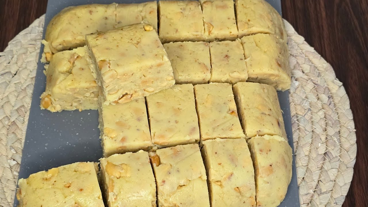 Groundnut candy with 3 ingredients - YouTube