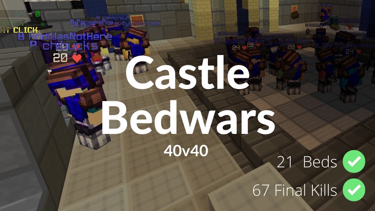 The BEST Strategy to Win Castle Bedwars on Hypixel - YouTube