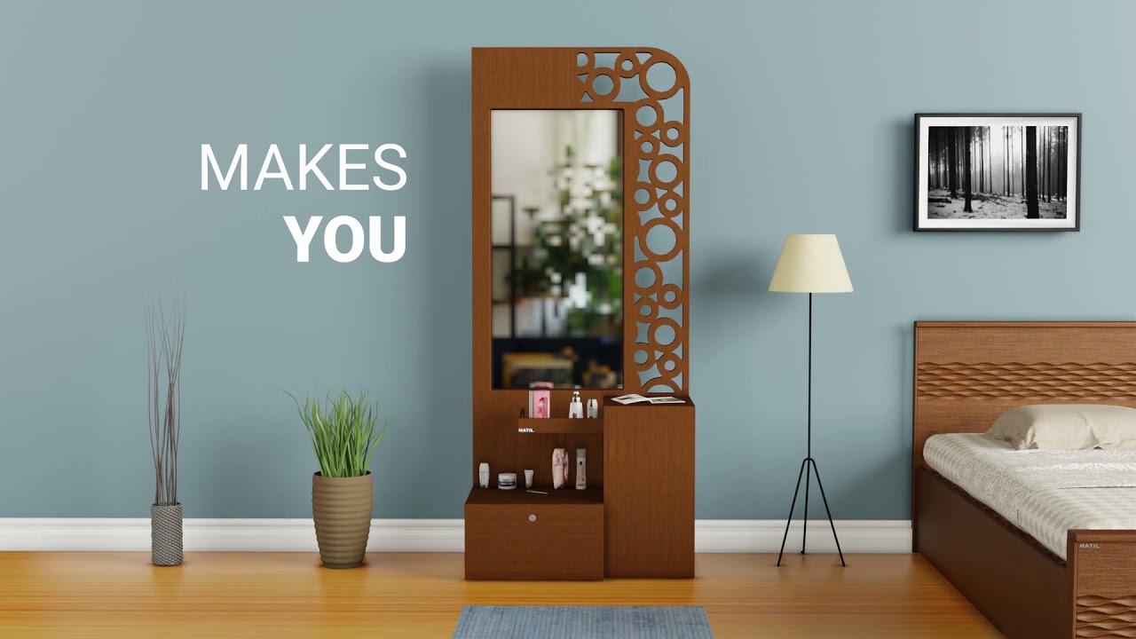 Dressing Table | Bedroom Furniture | HATIL India - YouTube
