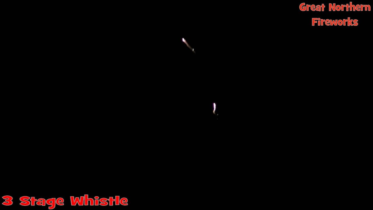 3 Stage Whistle Firework - YouTube