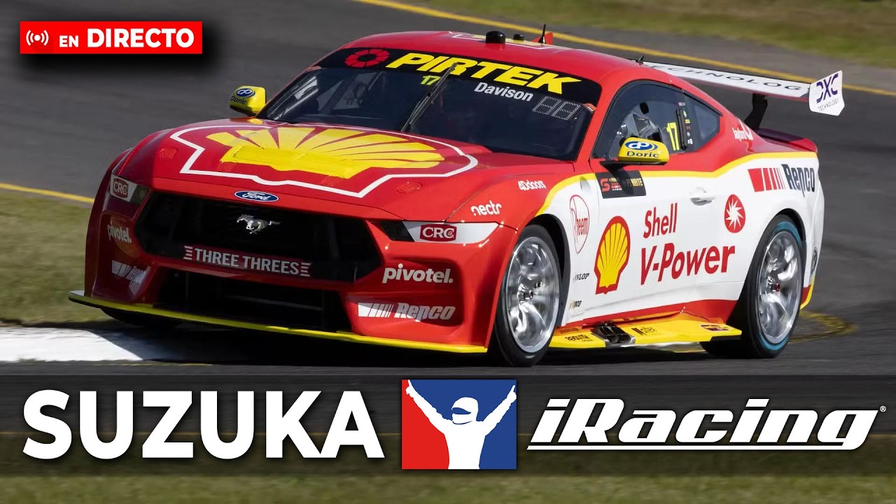Directo🔴SUZUKA en iRacing (con más carreras GT3, Nascar, MX5, LMP2 ...