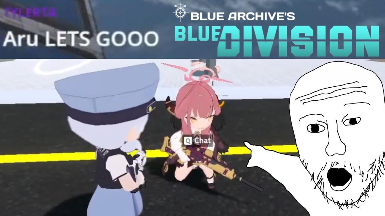 Blue Division Schale Defense IS A FUN BLUE ARCHIVE FANGAME! - YouTube