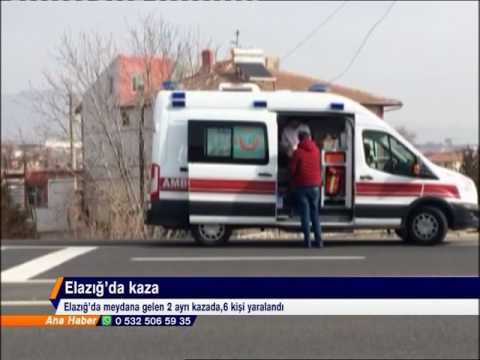 Kanal Fırat Haber Elazığ'da Kaza