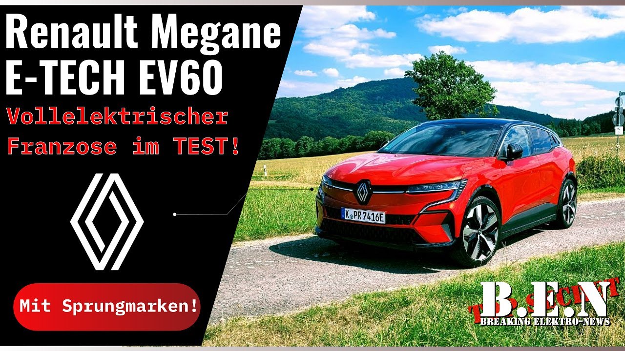 RENAULT MEGANE E-TECH EV60 im HÄRTETEST: Kann der VOLLELEKTRISCHE ...
