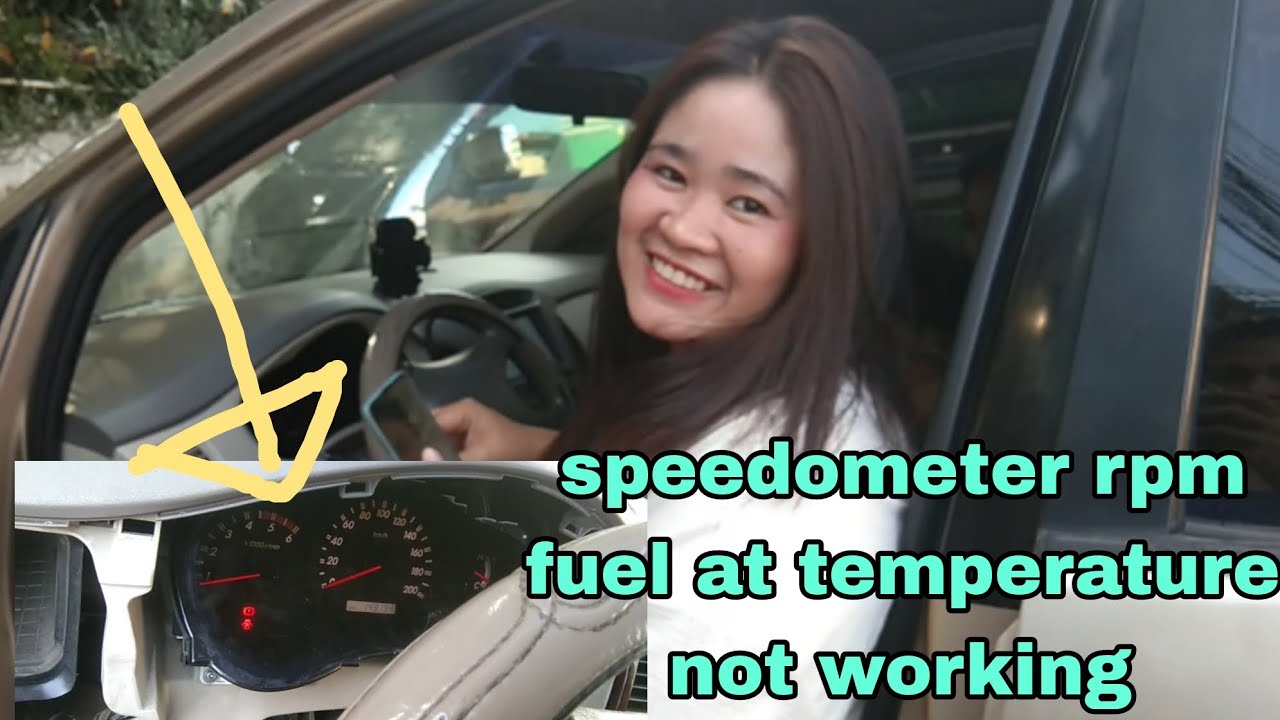 Innova speedometer rpm fuel and temperature gauge not working ...