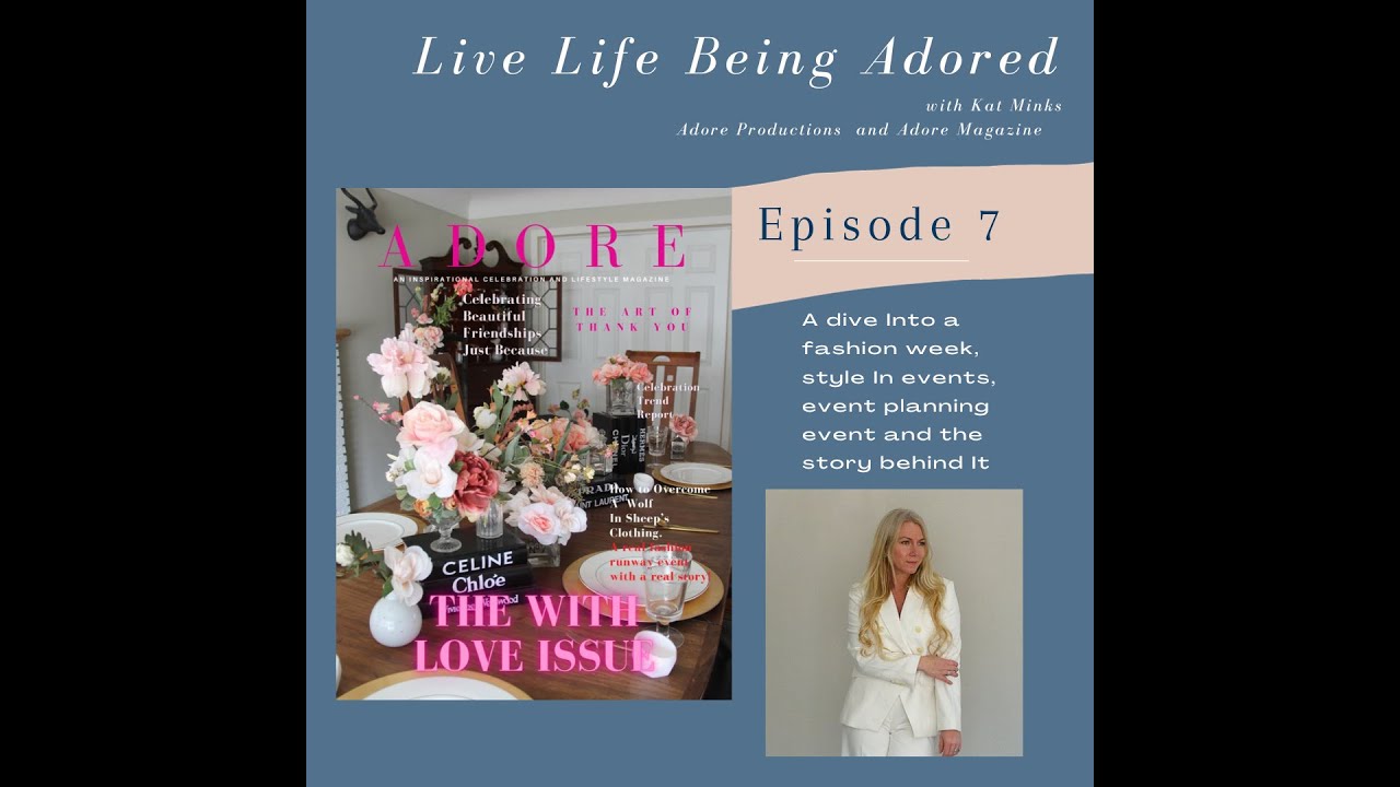 Live Life Being Adored - Episode 7 - Breakdown of an article about a ...